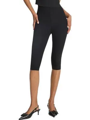 Commando Neoprene Capri Leggings - Black
