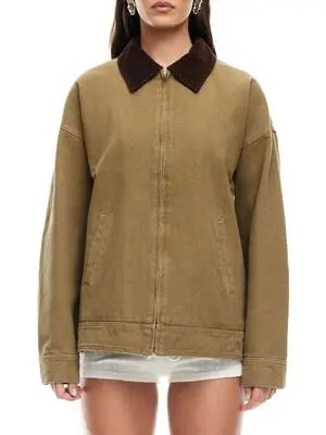 Lioness Workwear Cotton Jacket - Chestnut