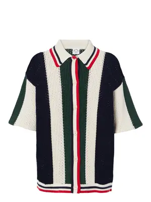 The Upside Reverie Striped Cotton Shirt - Multicoloured