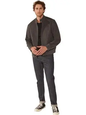 ITALIC Chase Bomber Jacket - Charcoal