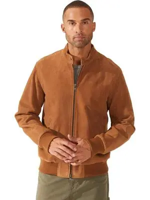 ITALIC Chase Bomber Jacket - Camel