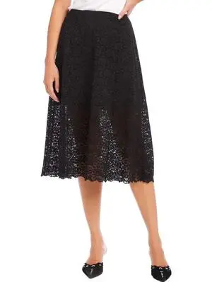 Fifteen Twenty Millie Lace A-line Skirt - Black