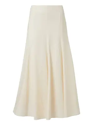 Khaite Lenno Maxi Skirt - Neutrals