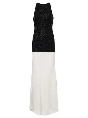 Staud Gabrielle Beaded Gown - Multicoloured