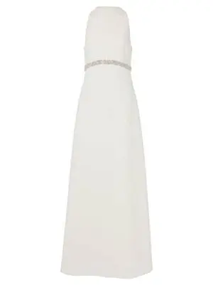 Safiyaa Joules Embellished Gown - White