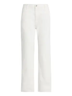 NILI LOTAN Nili Lotan Calvin High-Rise Straight-Leg Jeans