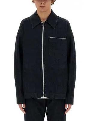 Dolce & Gabbana Selvedge Denim Blouson Navy