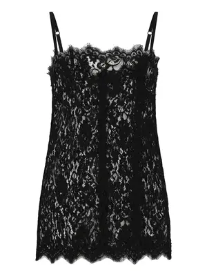 Dolce & Gabbana Lace Top - Black