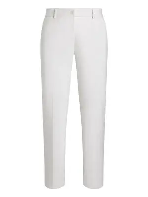 Dolce & Gabbana Stretch Wool Pants - White