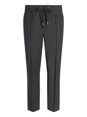 Dolce & Gabbana Wool Jogging Pants - Grey