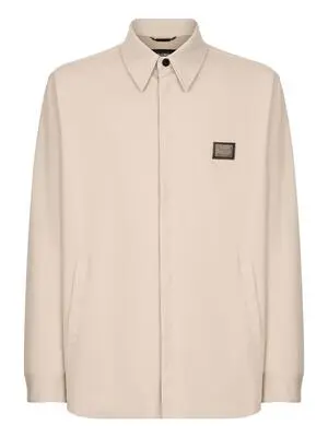 Dolce & Gabbana Technical Fabric Shirt With Tag - Beige