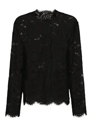 Dolce & Gabbana Lace Jacket - Black