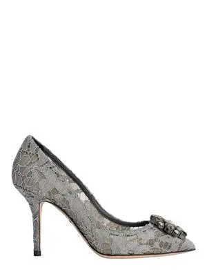 Dolce & Gabbana Bellucci Pump - Grey