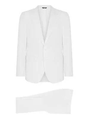 Dolce & Gabbana Single-breasted Taormina-fit Suit - White