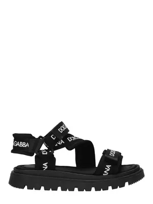 Dolce & Gabbana Gros-grain Sandals - Black