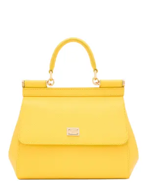 Dolce & Gabbana Sicily Handbag - Yellow