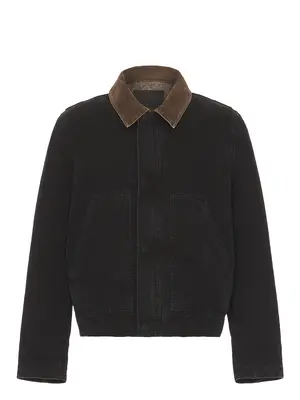 Saint Laurent Work Jacket - Dull Black