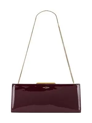 Saint Laurent Small Midnight Pochette Bag - Dark Red Wine