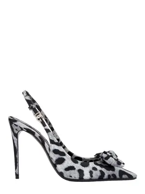 Dolce & Gabbana Slingback Pump - Leopard