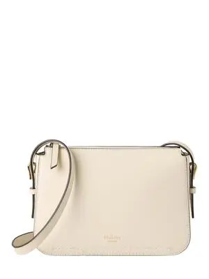 Mulberry Clovelly Leather Crossbody Bag - Eggshell