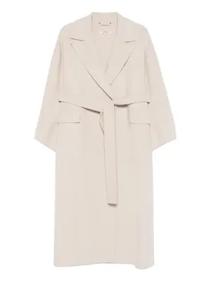 Max Mara Malika Virgin Wool Coat - Neutrals