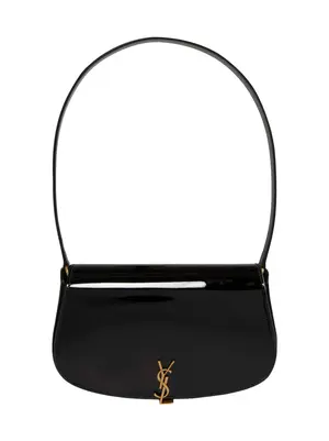 Saint Laurent Demi Lune Shoulder Bag - Black