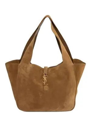 Saint Laurent Le 5 À 7 Bea Tote Bag - Brown