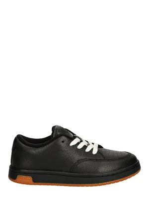 Kenzo Dome Leather Sneakers - Black