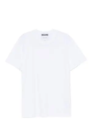 Moschino Raised-logo T-shirt - White