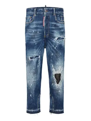 Dsquared2 Ripped Jeans - Blue