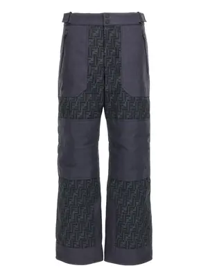 Fendi Ff Ski Trousers - Blue