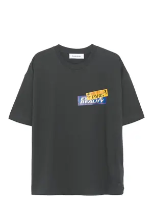 Études Studio Stickers-print T-shirt - Anthracite