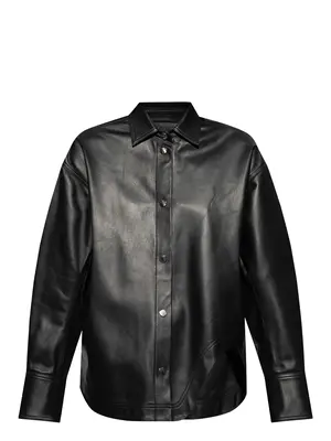 Attico Button-down Shirt - Black