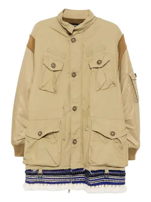 UNDERCOVERISM Military Coat - Neutrals