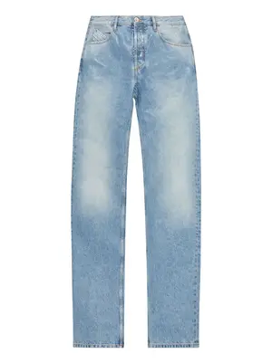 Attico Straight-leg Jeans - Blue