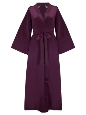 FLEUR OF ENGLAND Eliza Robe - Purple