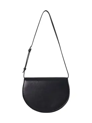 THE ROW Canteen Shoulder Bag - Black