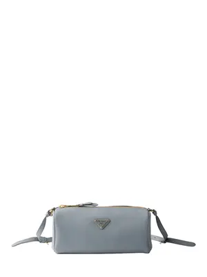 Prada Leather Shoulder Bag - Blue