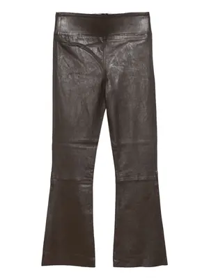 Sprwmn Leather Trousers - Brown