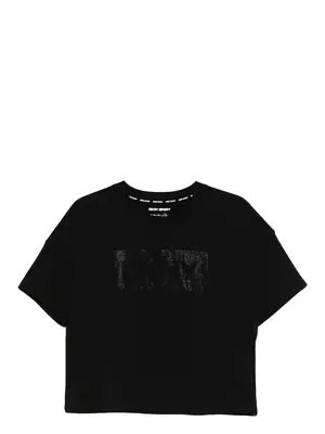 Dkny Stud-embellished T-shirt - Black