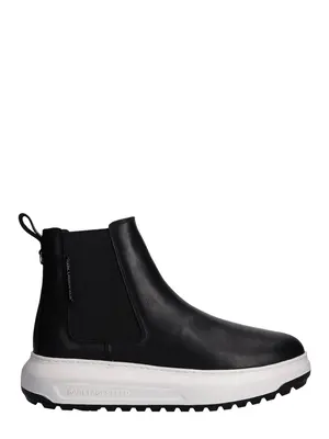 Karl Lagerfeld Kapri Lug Gore Boots - Black