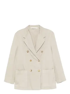 Palm Angels Double-breasted Blazer - Neutrals