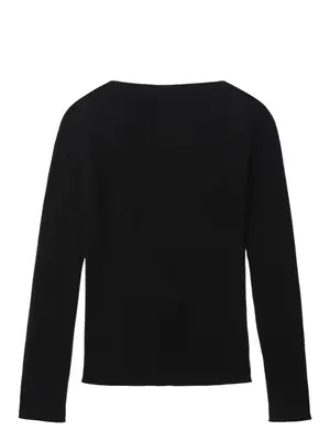 Rick Owens Virgin Wool Sweater - Black