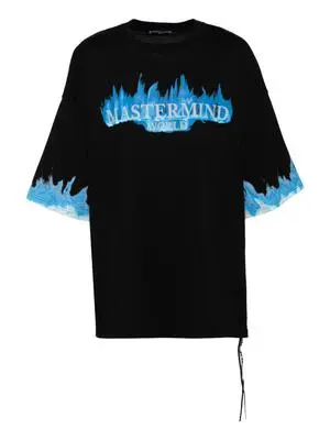 MASTERMIND WORLD Logo-print T-shirt - Black