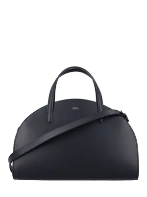 A.p.c. Demi-lune Tote Bag - Black