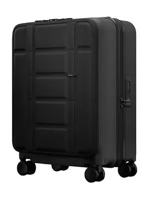 DB JOURNEY Ramverk Front Access Carry On Luggage Black Out