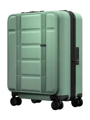 DB JOURNEY Ramverk Front Access Carry On Luggage Green Ray