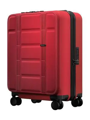 DB JOURNEY Ramverk Front Access Carry On Luggage - Red