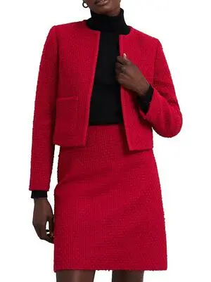 HOBBS LONDON Rosa Jacket - Rowan Red