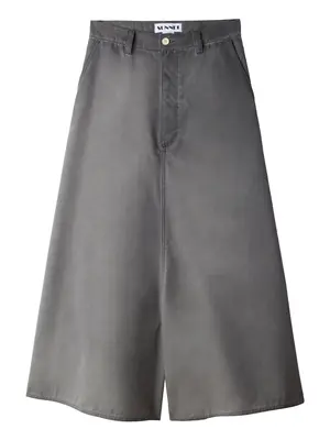 Sunnei Wide-leg Trousers - Grey